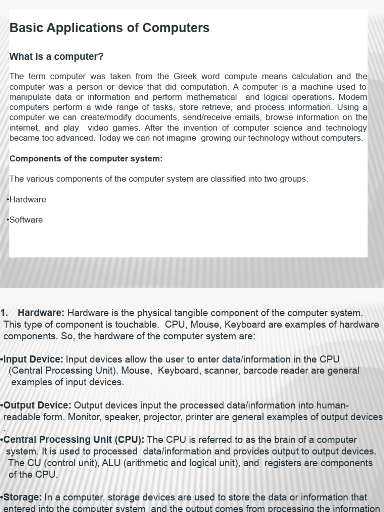 introduction-to-computers | PDF