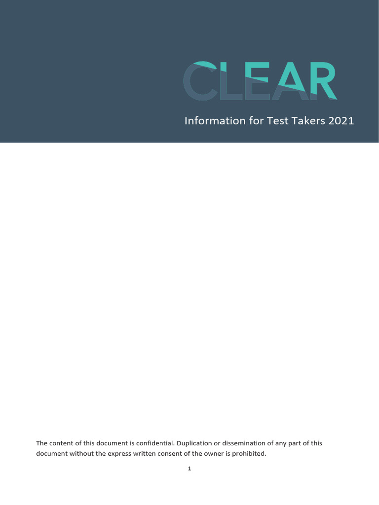 Clear | PDF