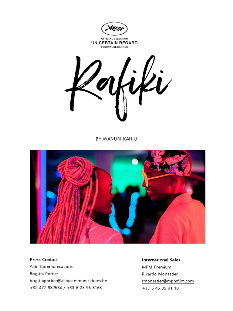 Rafiki Presskit | PDF