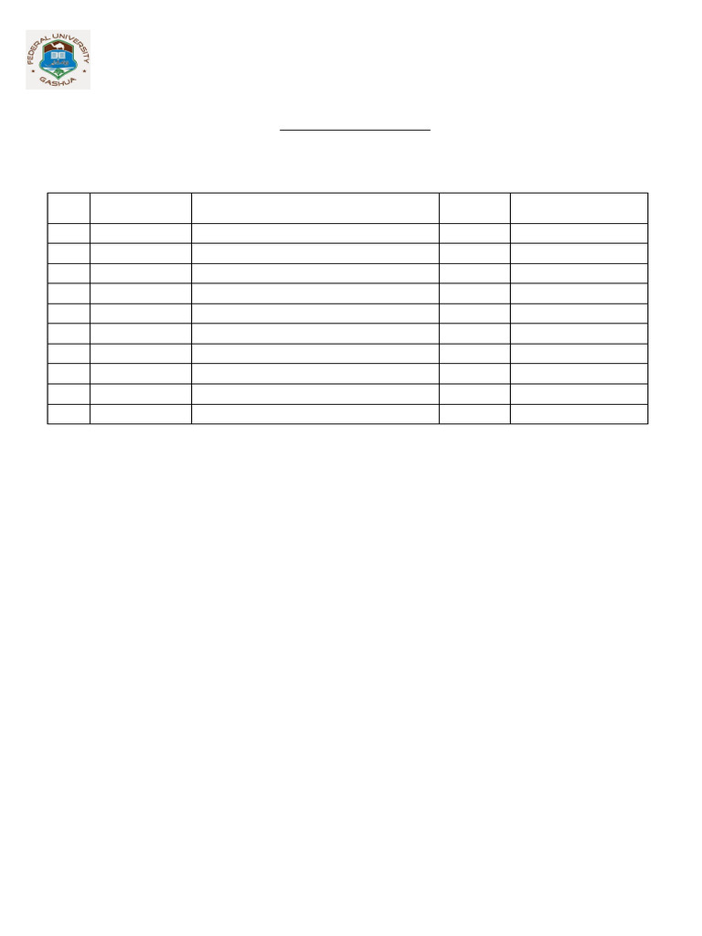 Course Form - SECOND SEMESTER, 2023 - 2024 | PDF
