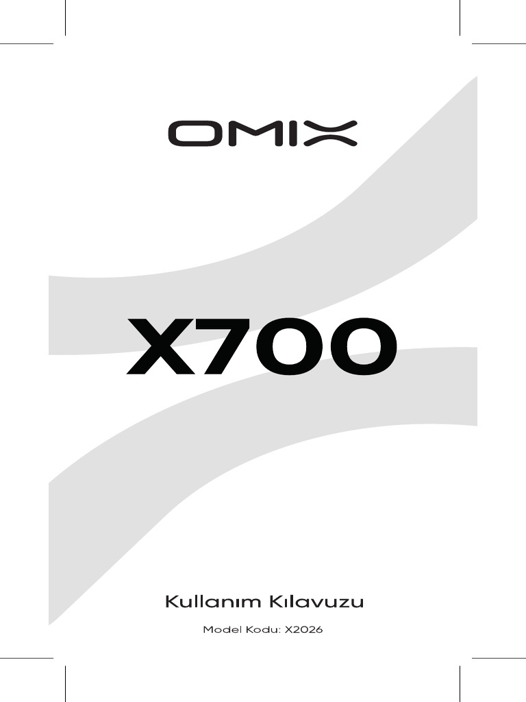Omix x700 Kullanim Kilavuzu | PDF