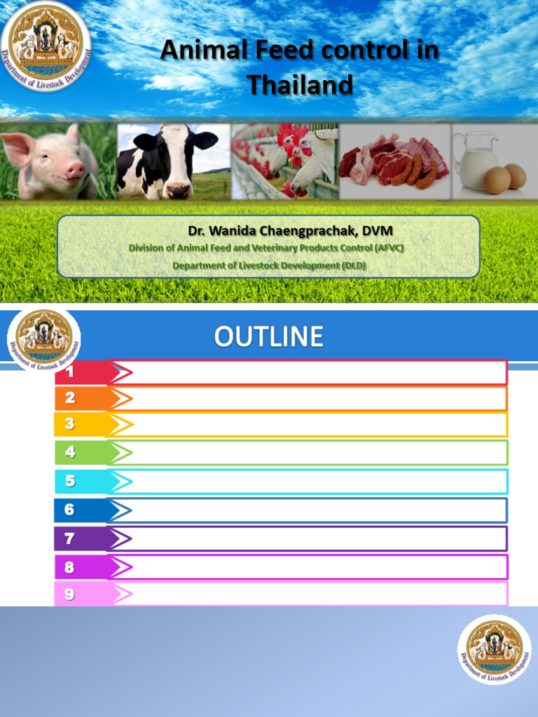 Animal Feed Control in Thailand | PDF