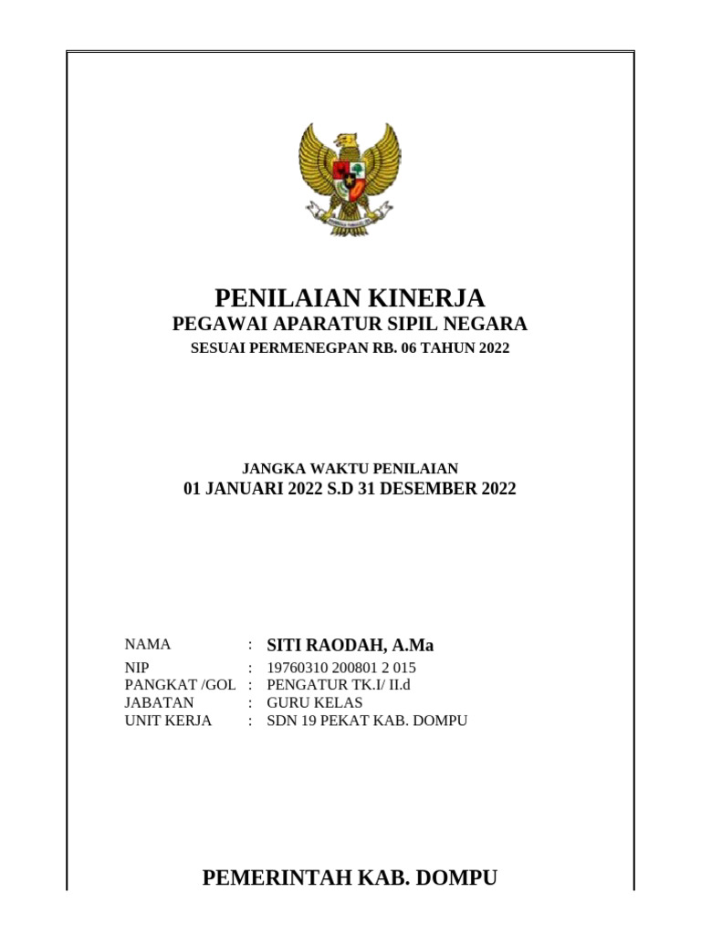 SKP (Bu Raodah) | PDF