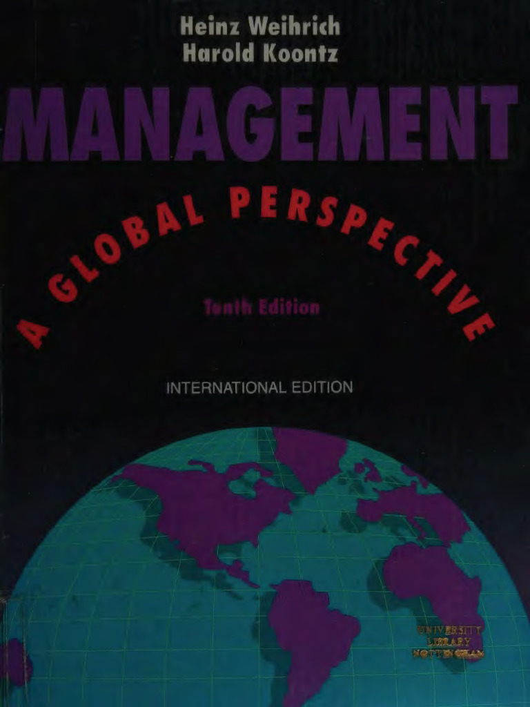 15 Pages From Management A Global Perspective | PDF
