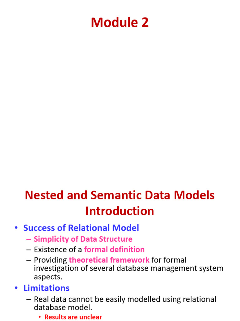 3-The Nested Relational Model-29!07!2024 | PDF