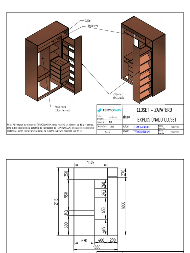 Descargable Closet | PDF