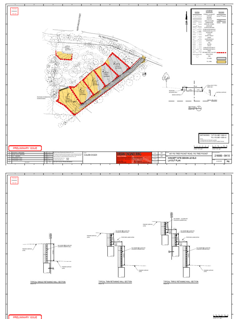 Amended Engineering Plans | PDF