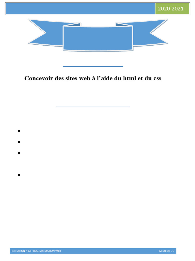 Programmation WEB | PDF