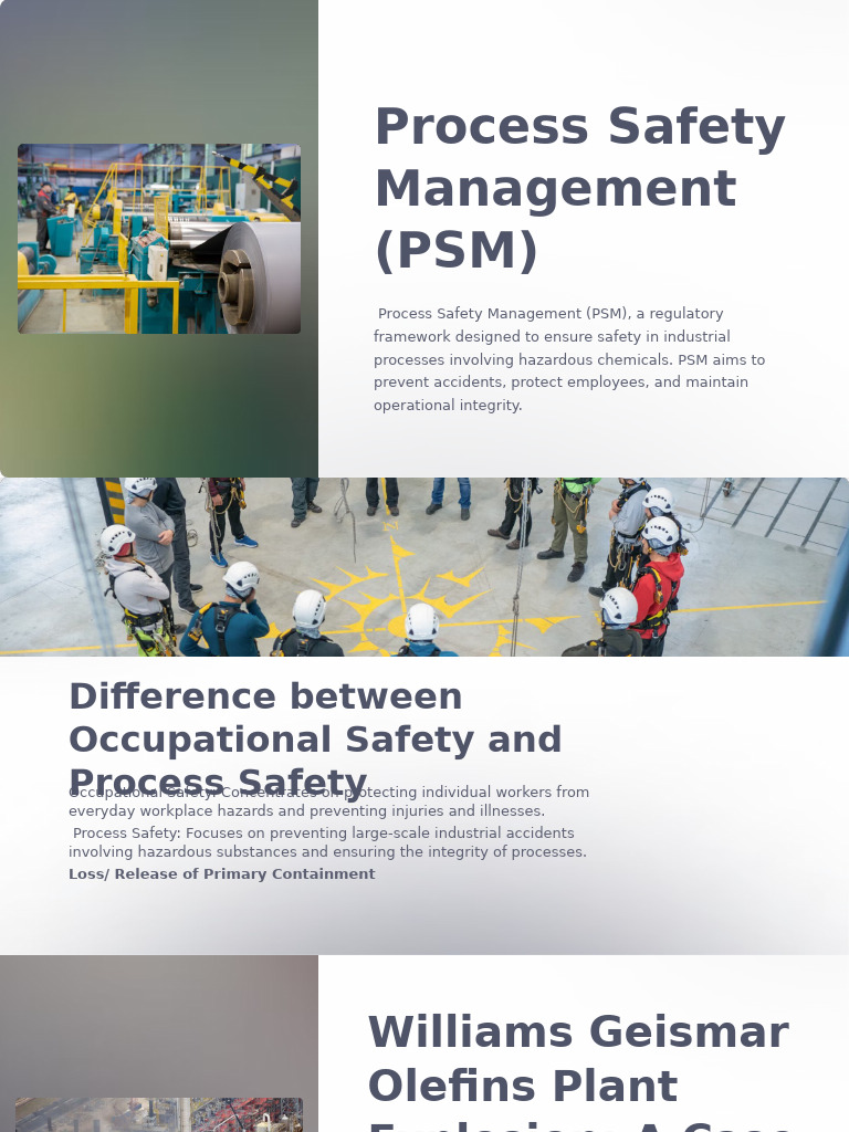 Process-Safety-Management-PSM Final | PDF