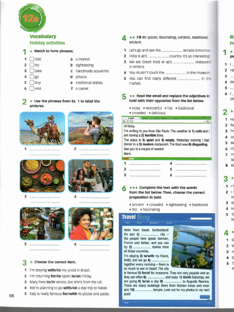 New Enterprise A1 Unit 12 WB | PDF