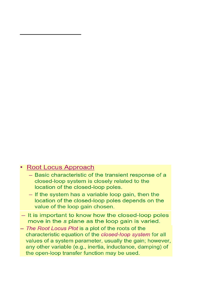 Root Locus | PDF