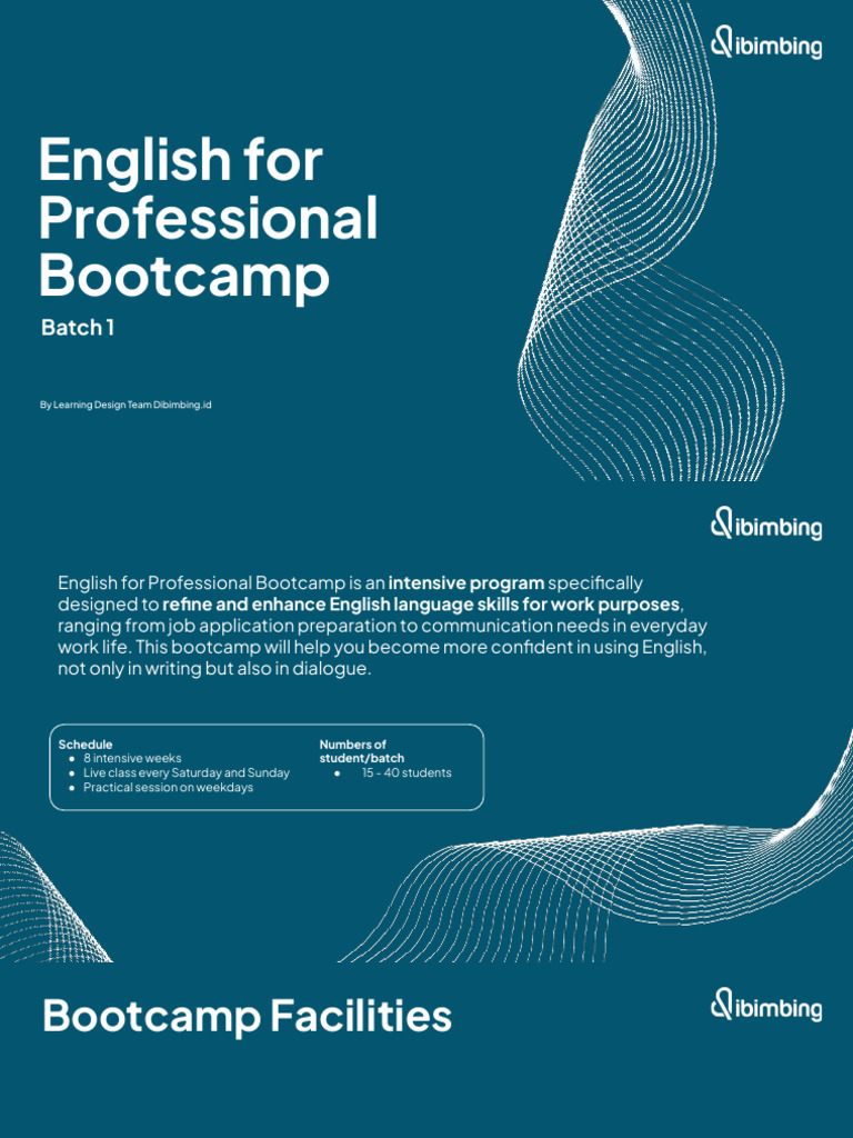 Update - English For Professional Bootcamp | PDF