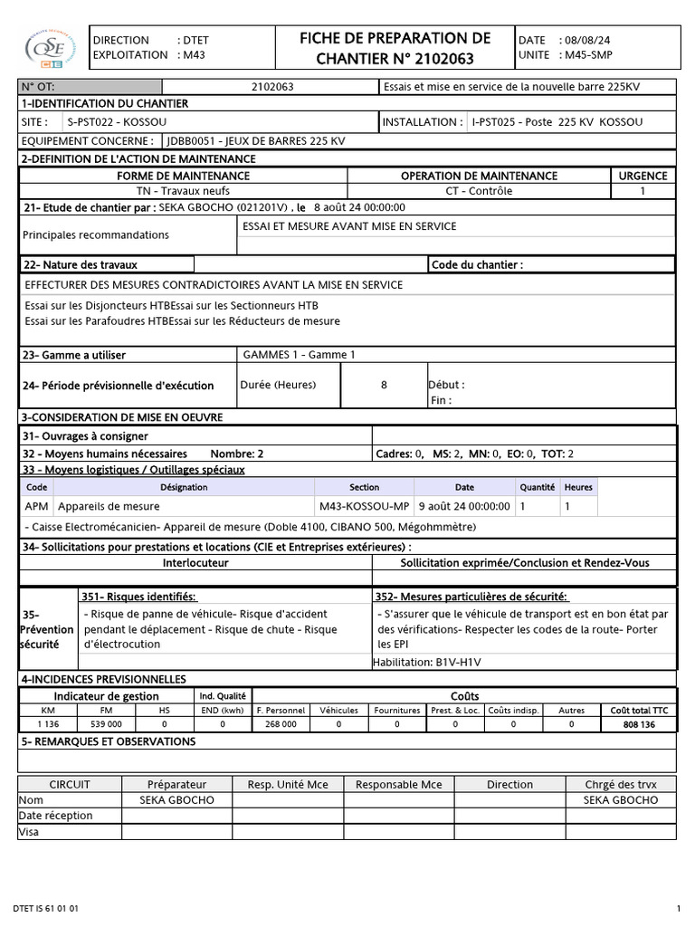 Dtet-Fpc - XML KOSSOU | PDF
