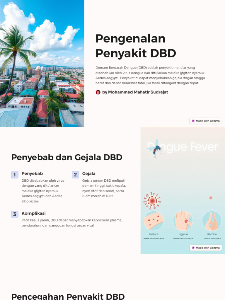 Pengenalan Penyakit DBD | PDF
