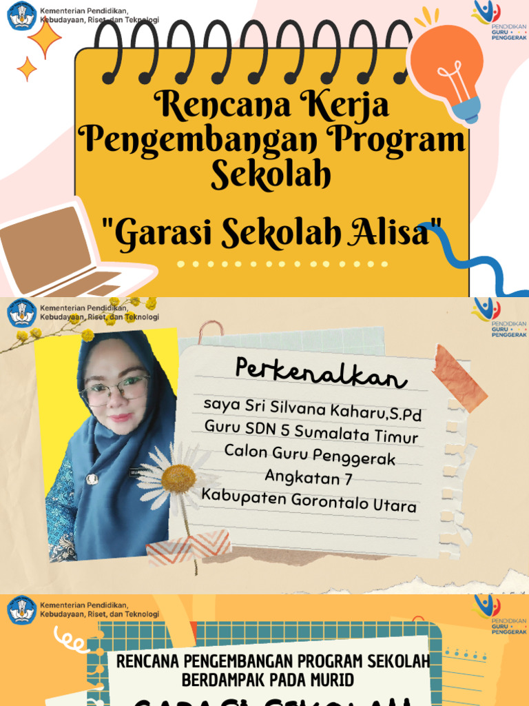 Rencana Kerja Pengembangan Program Sekolah - PDF SILVANA | PDF