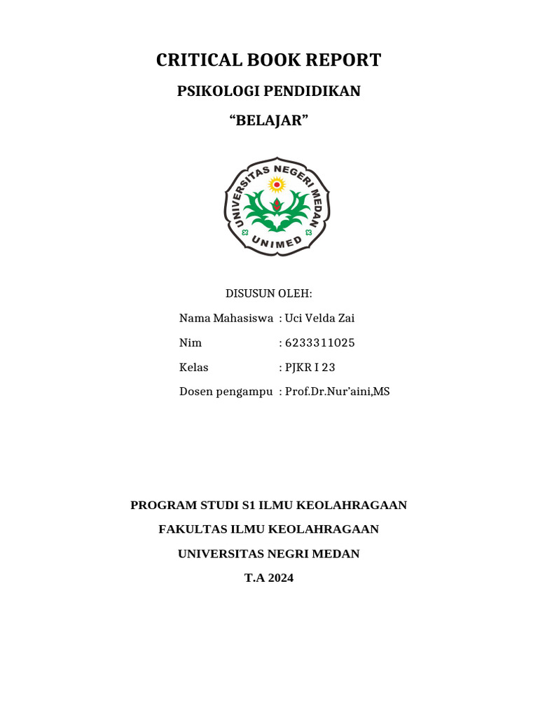 File CBR - CJR Kelompok 2 Psikologi - P | PDF