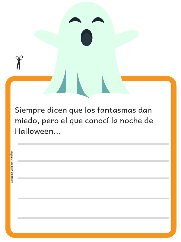 Escritura-creativa-continua-la-historia-especial-halloween-1 | PDF