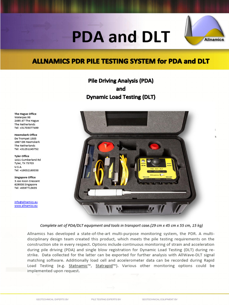 Allnamics-Pda DLT | PDF
