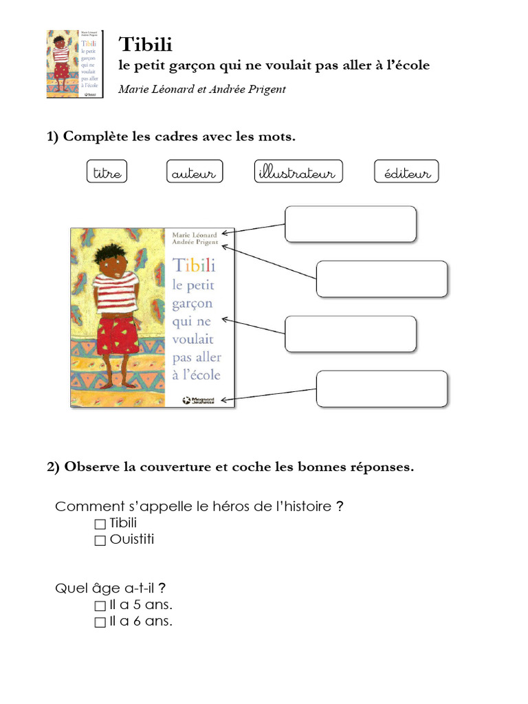 Tibili Questions CP Ingrid | PDF