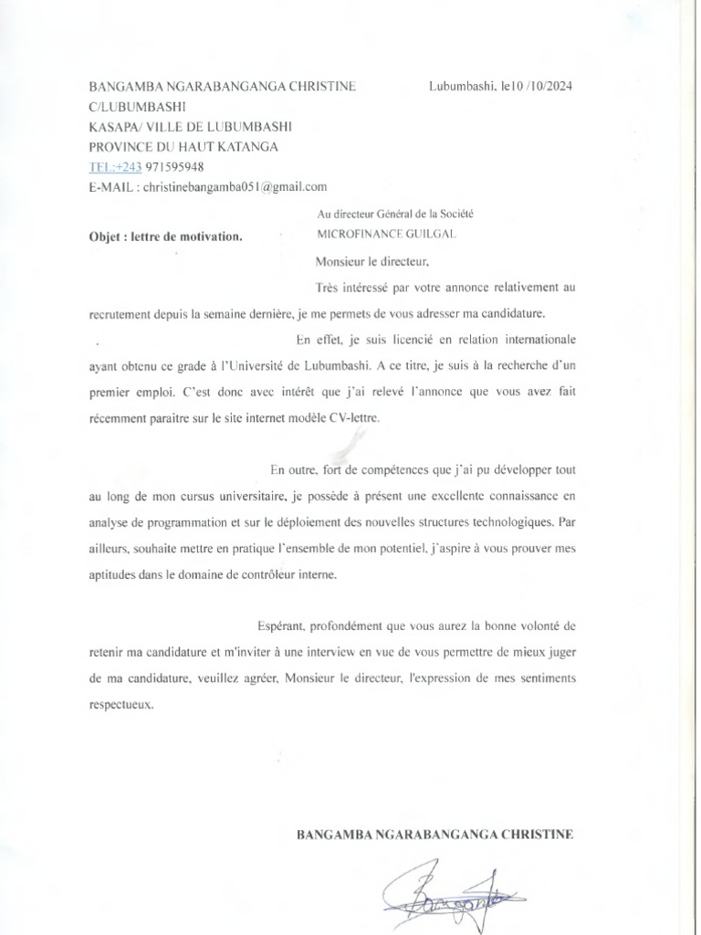 Dossier CHRISTINE | PDF