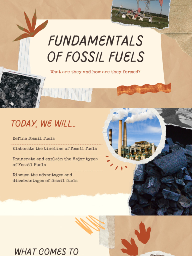 Fossil Fuel Formation G11 | PDF | Coal | Home & Garden