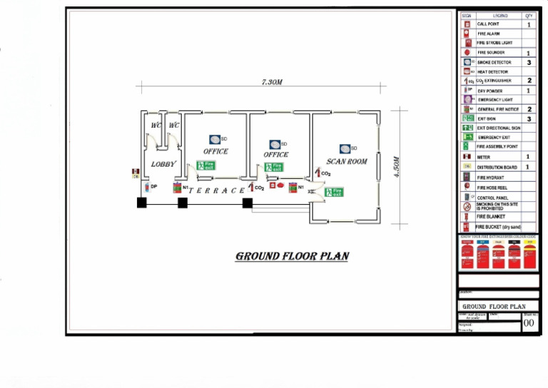 Fire Engineer Drawing | PDF