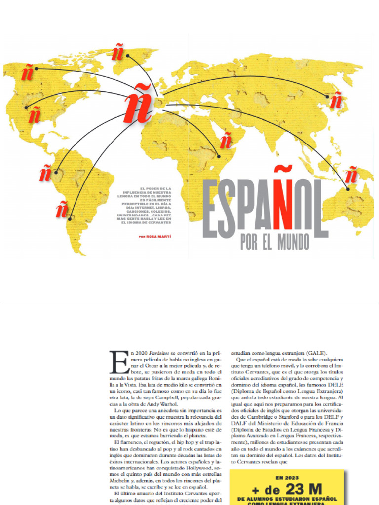 Español Por El Mundo (Artículo) | PDF