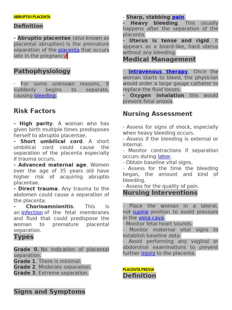 Pointers For Oral Revalida | PDF
