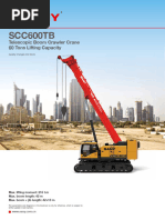 SCC600A: SANY Crawler Crane 60 Tons Lifting Capacity 60 Tons Lifting ...