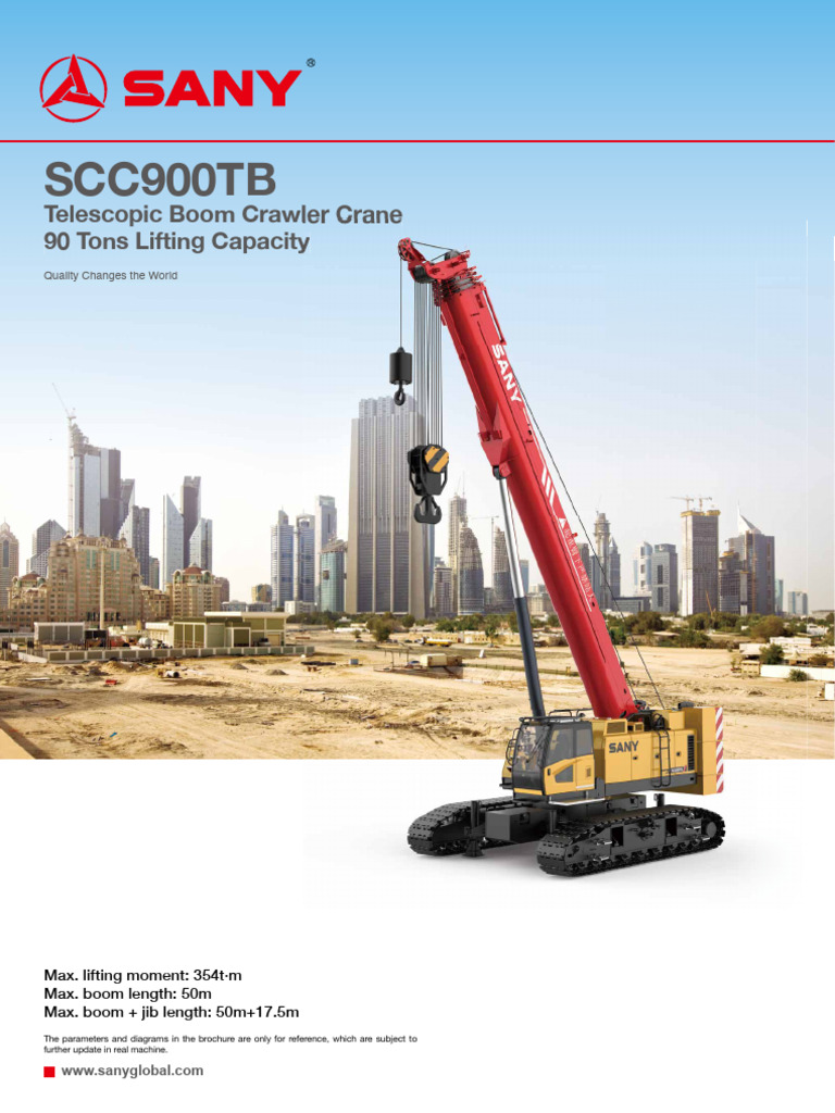 SANY SCC900TB | PDF