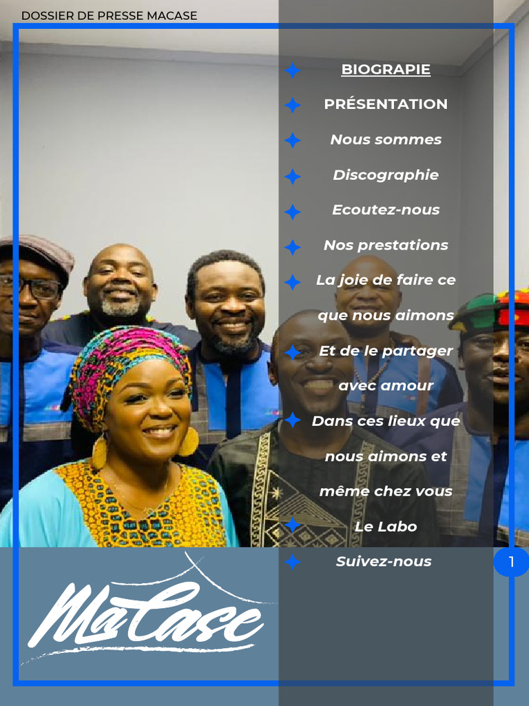 Dossier de Presse Macase | PDF