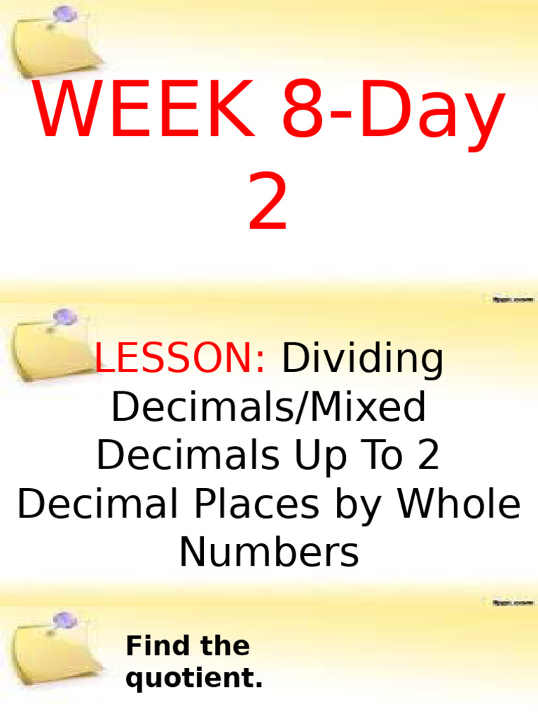 Q1-Week 8 Math Day2-4 | PDF