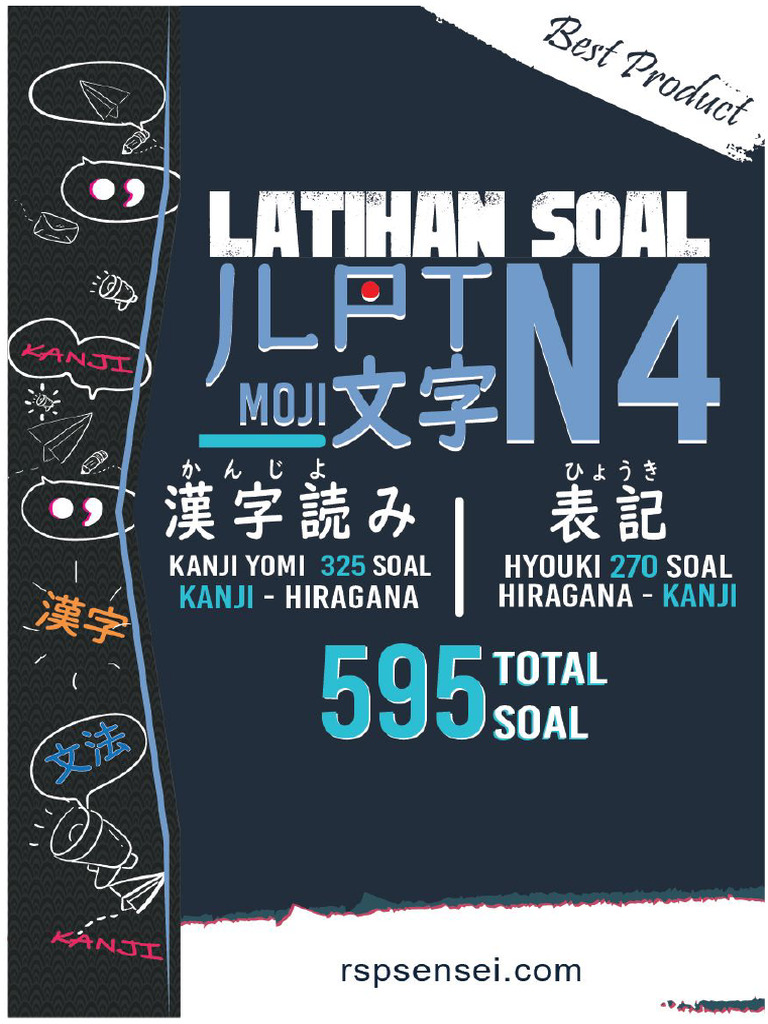 Preview Soal n4 Kanjiyomi - Hyouki (Full) | PDF