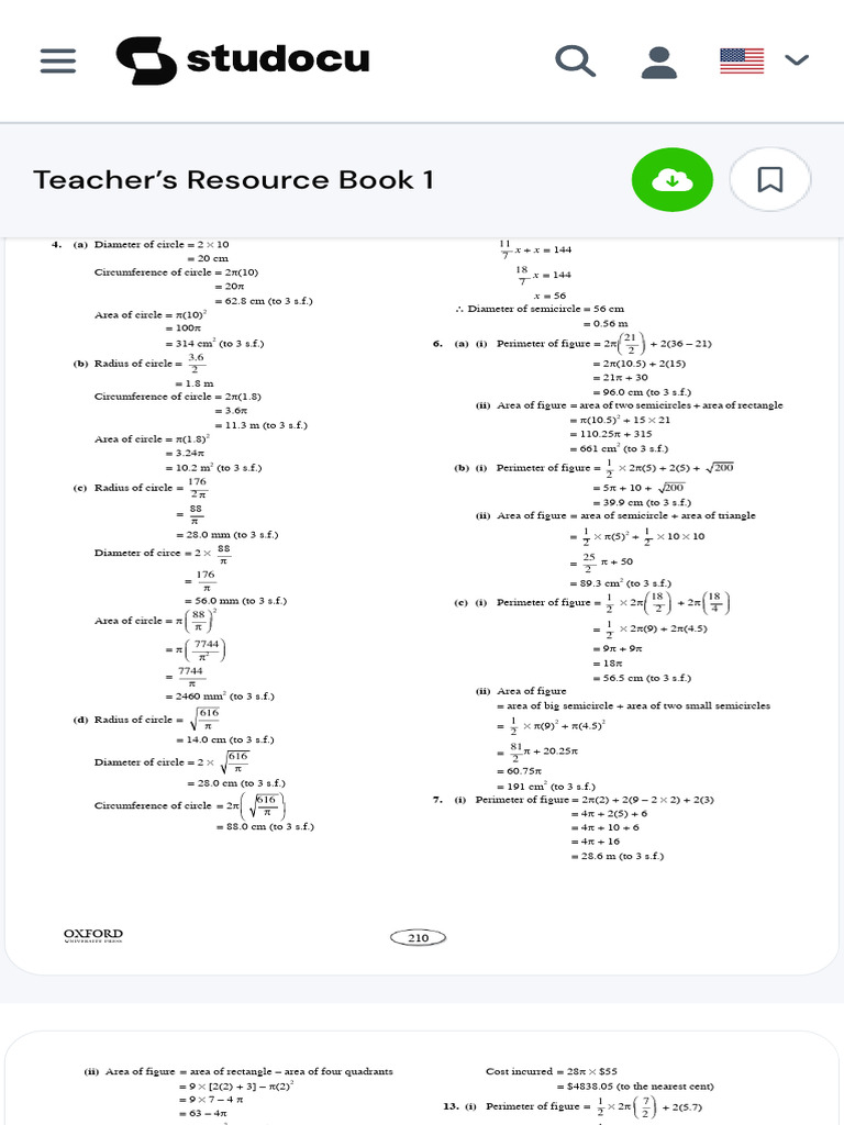Teacher's Resource Book 1 - New Syllabus Mathematics 7th Edition 1 Teacher's Resource Book ...