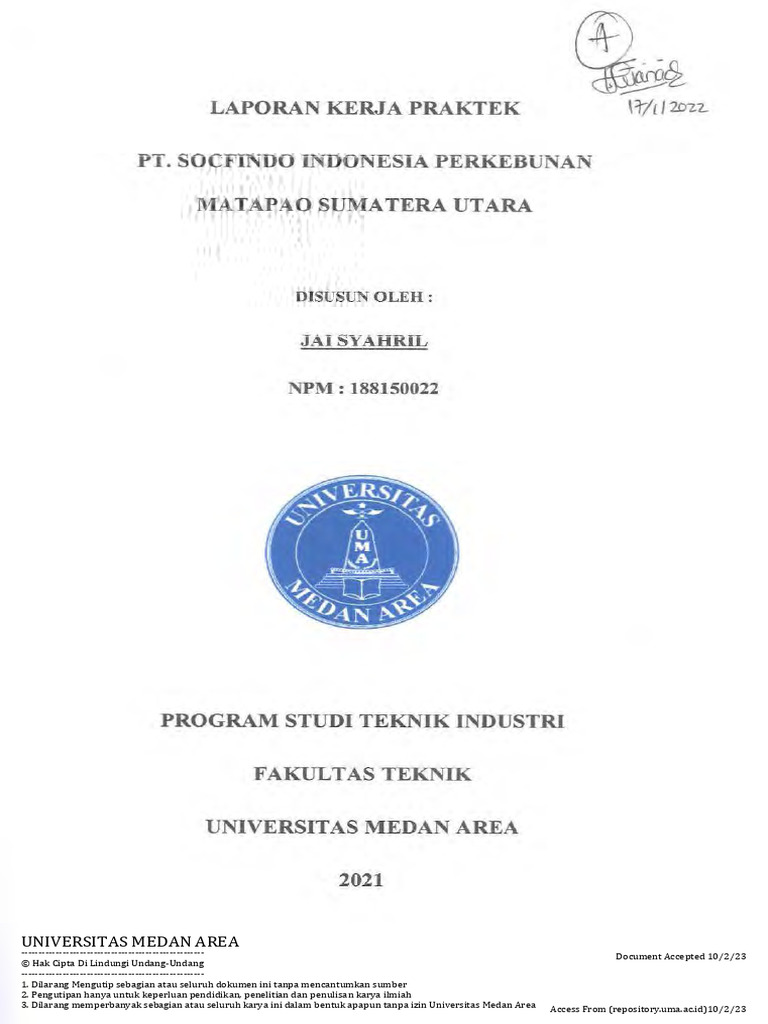 Jai Syahril - LKP | PDF