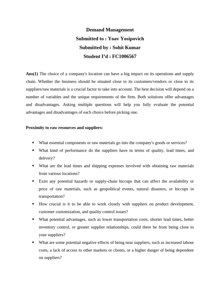 Demand Management week 11 | PDF Demand Management week 11 | PDF