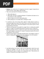 Raking Shores in Construction | PDF