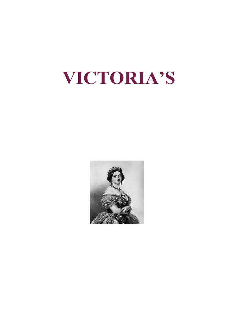 Queen Victoria Fashion and Literature | PDF
