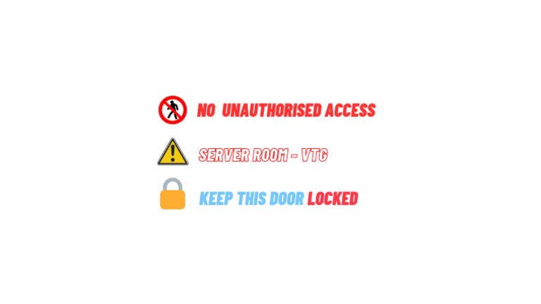 No Unauthorized Access | PDF