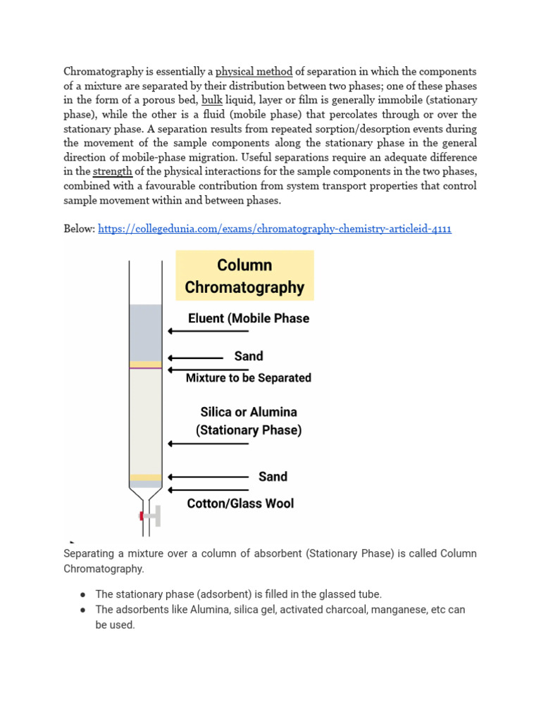 Chromatography | PDF