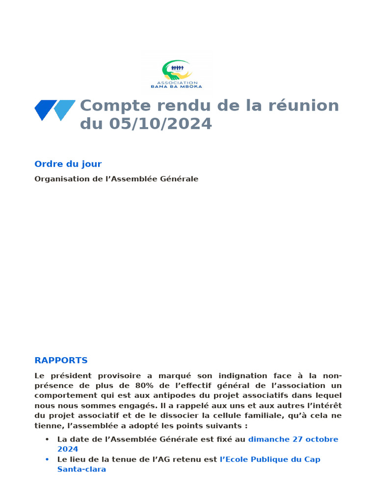 Bureau Exécutif | PDF