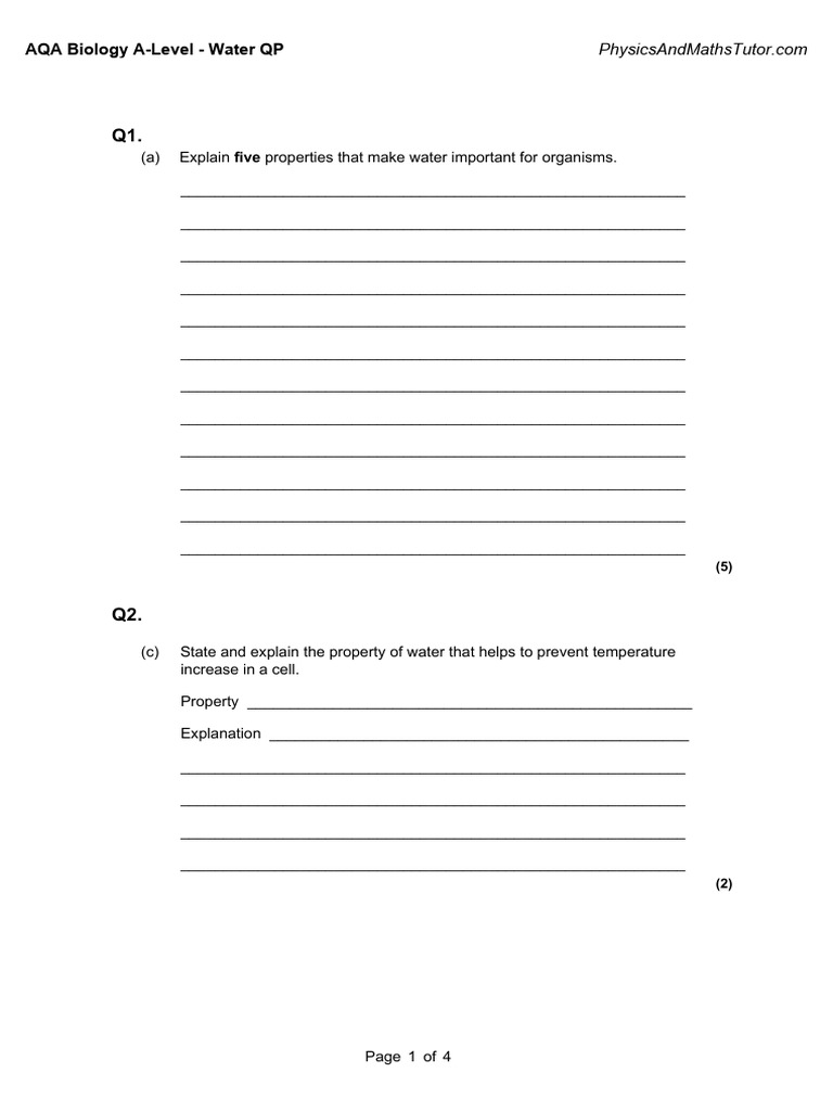 Water | PDF