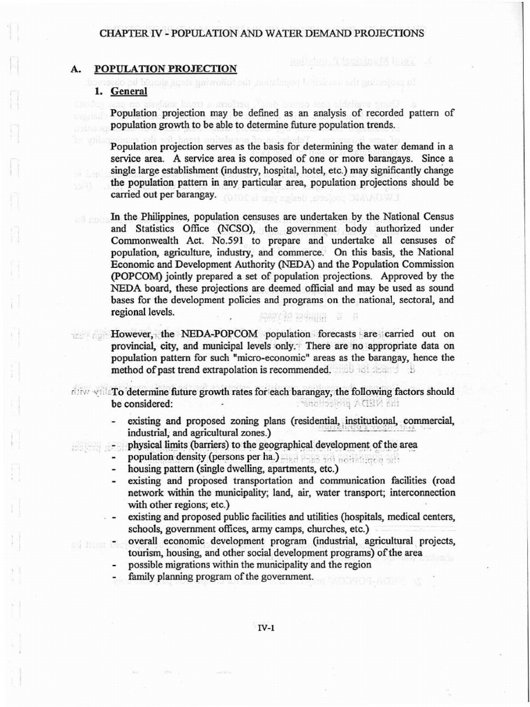 CH 4 Water Demand | PDF