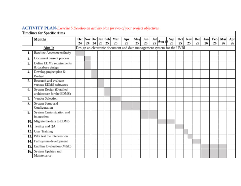 Activity Plan | PDF