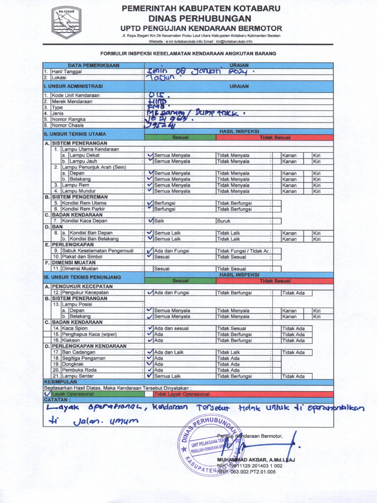Inspeksi 010-015 | PDF
