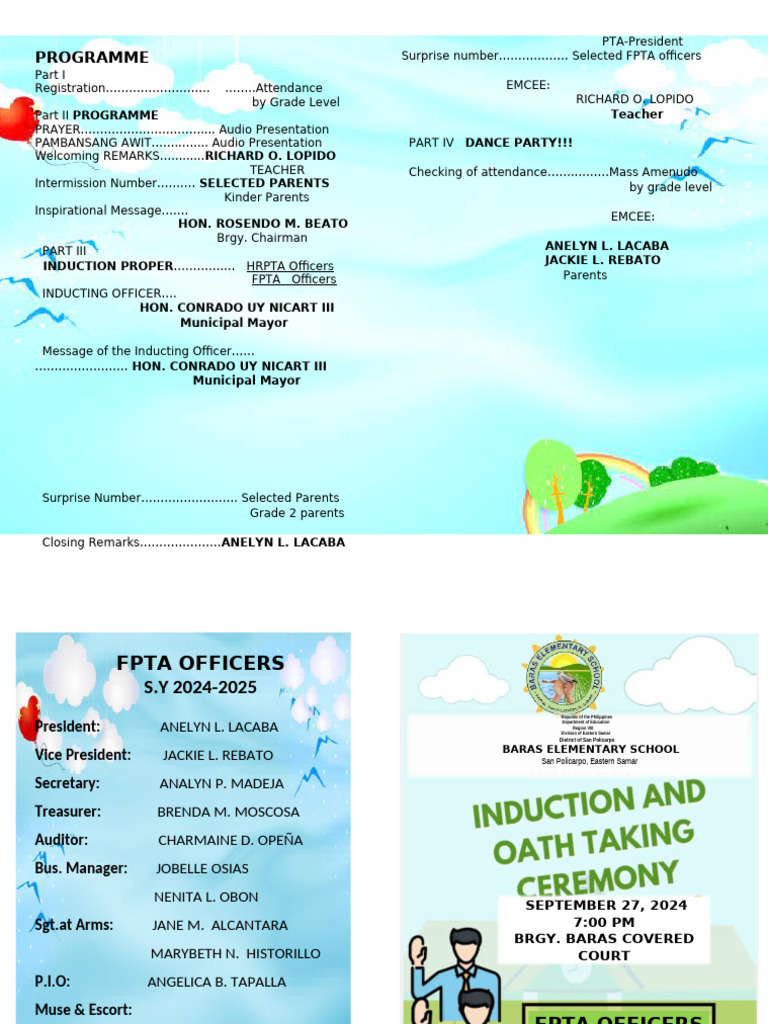 induction 2024 | PDF