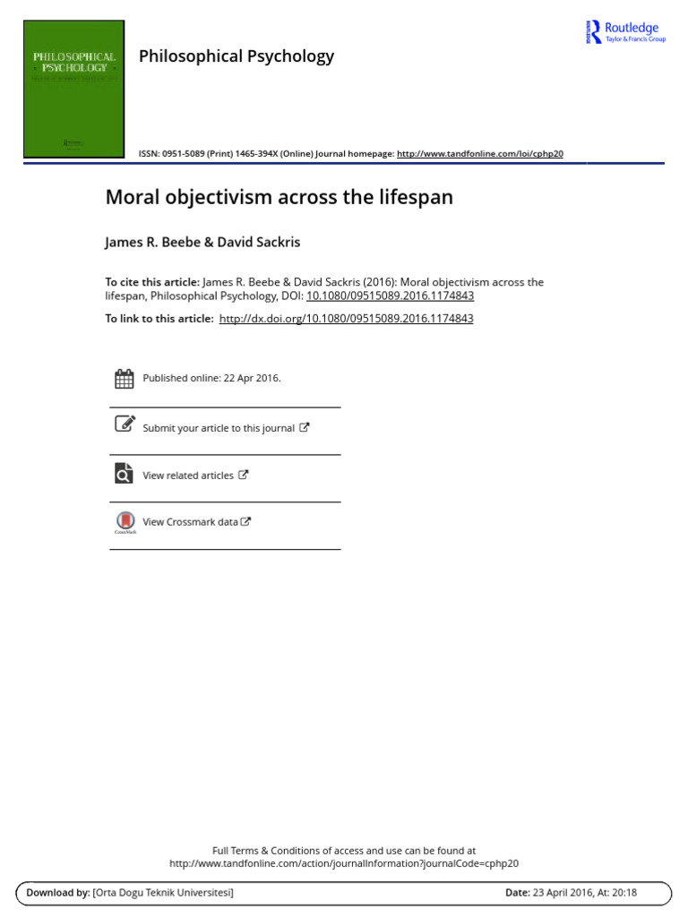Beebe 2016 | PDF