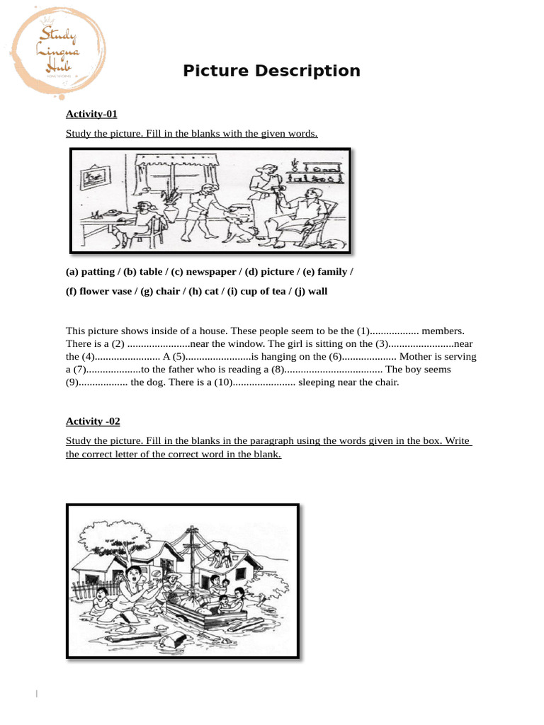 Picture Description | PDF