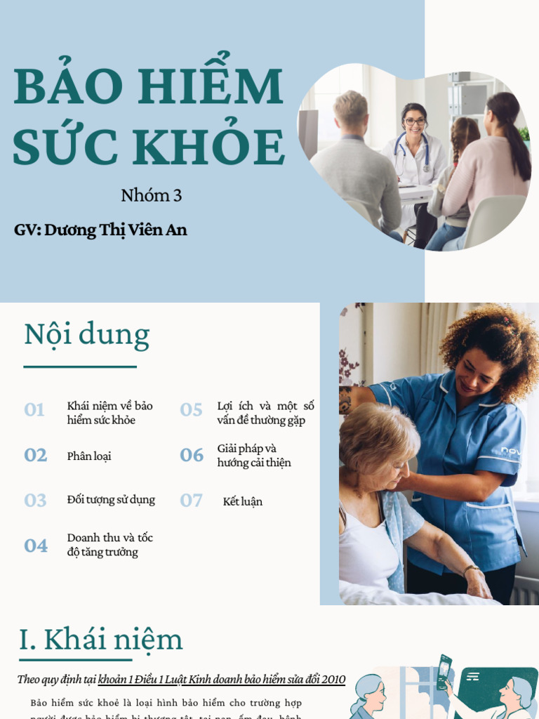 Nhóm 3-Bảo Hiểm Sức Khỏe | PDF