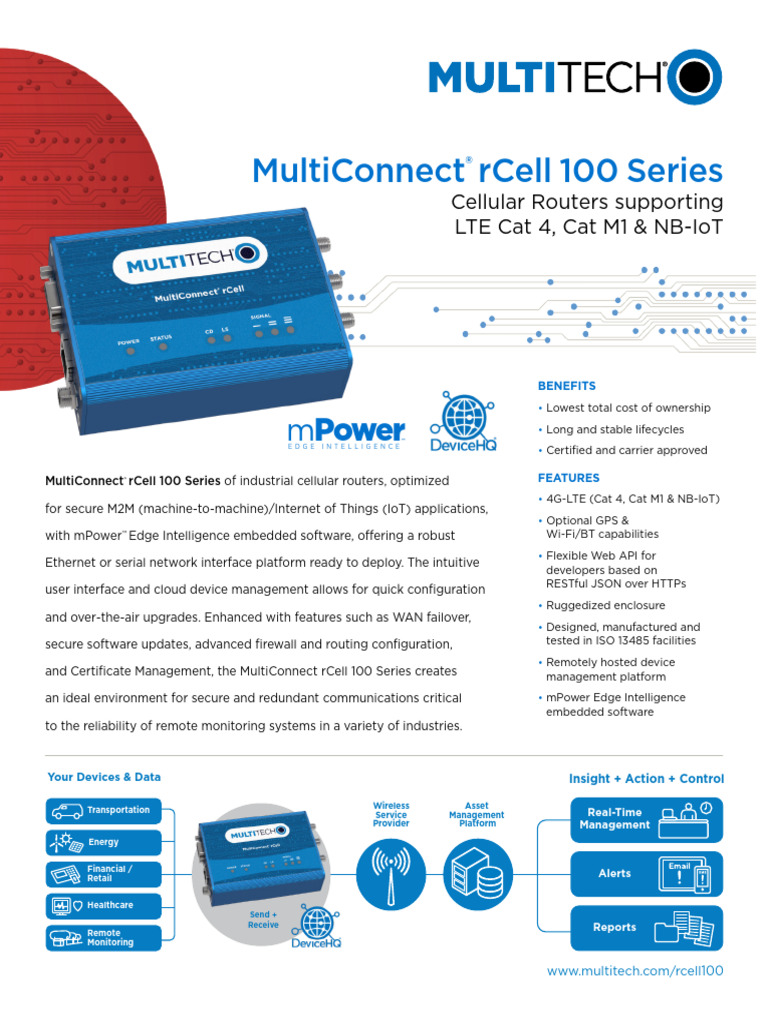 Multiconnect rCell | PDF